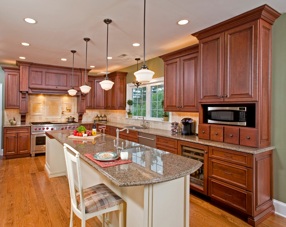 European Traditional Kitchen Remodel: Doylestown, PA - Traditional ...