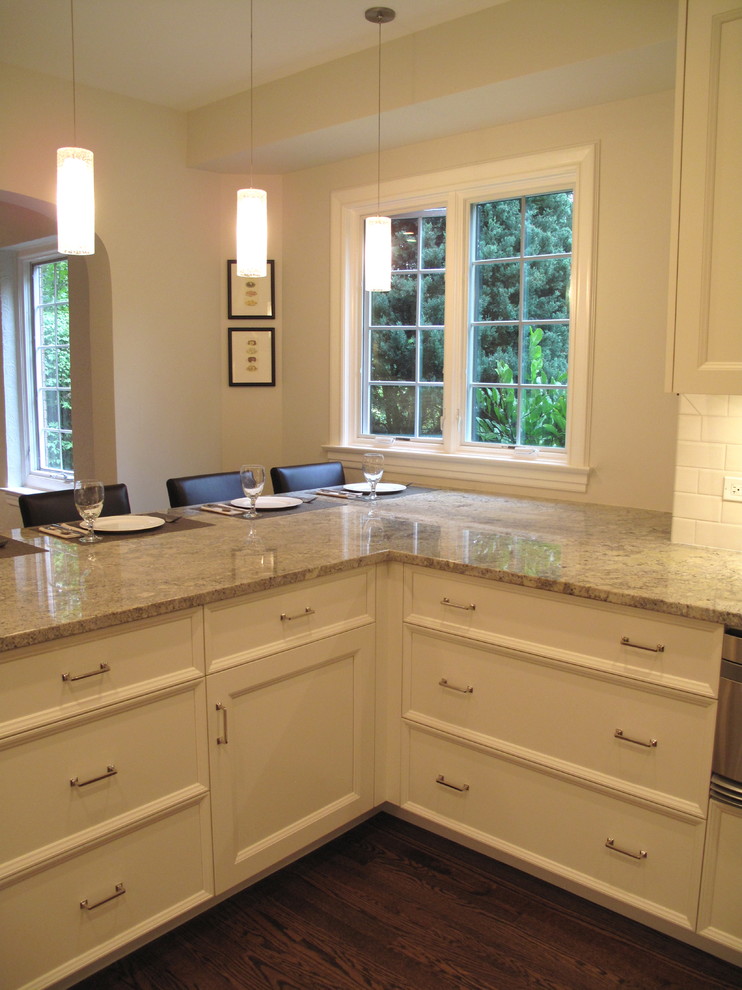Evanston Kitchen, Den, Master Bath - Traditional - Kitchen - Chicago ...