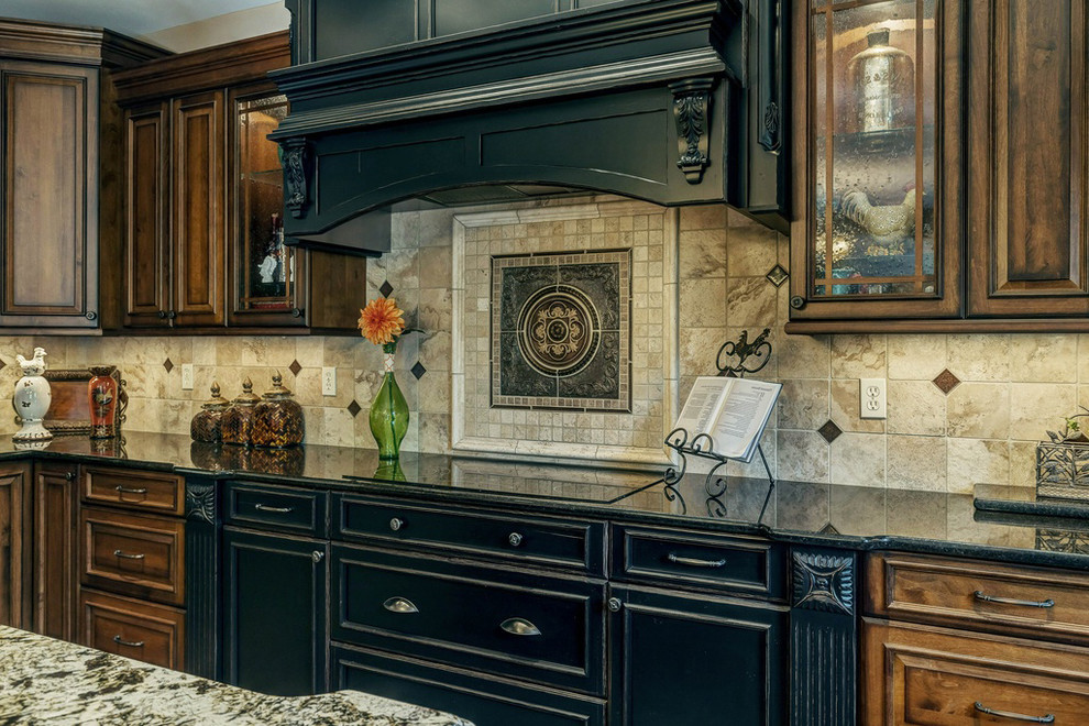 Exotic Wood Kitchen - Traditional - Kitchen - Other - by Boss Design ...