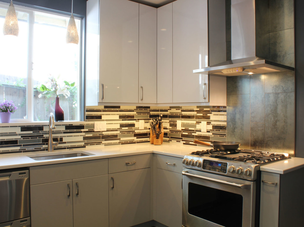 Expanding Style and Function for a Small Kitchen - Kitchen - San ...