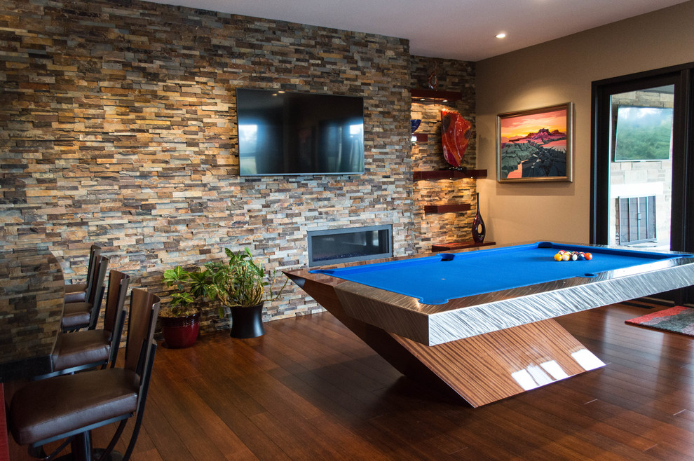 Expansive Open Modern Kitchen - Modern - Kitchen - Cleveland - by ...