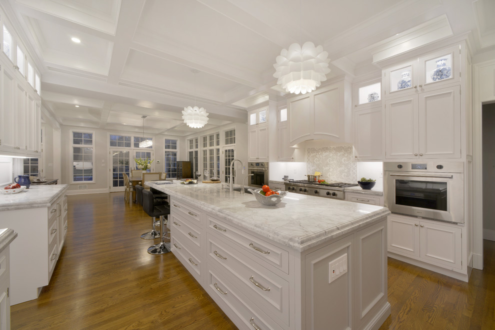 Expansive Traditional Kitchen - Traditional - Kitchen - New York - by ...