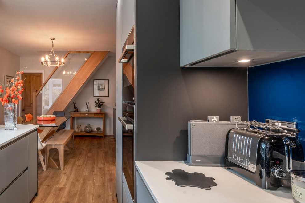 Extended small kitchen becomes a family living space tardis - Modern ...
