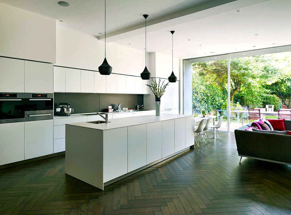 Extension and renovation of Edwardian House - Contemporary - Kitchen ...