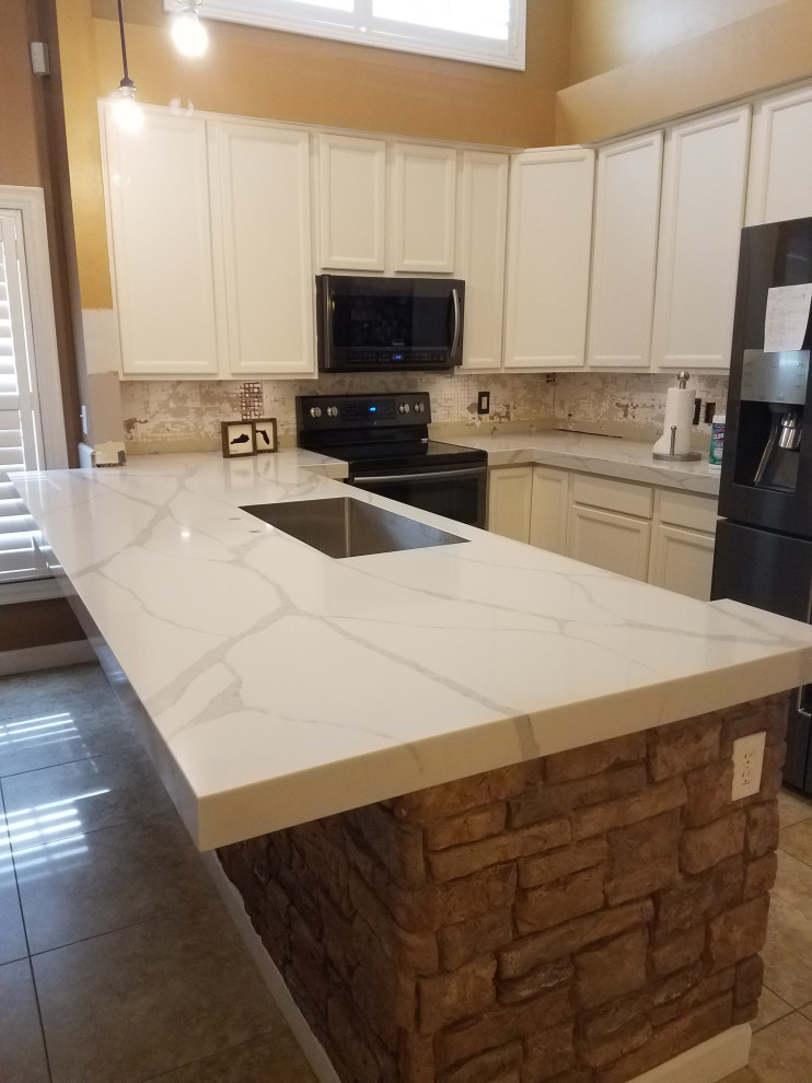 Kitchen Countertop Fabrication - Traditional - Kitchen - Tampa - by ...
