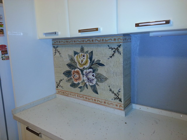 Faience mosaic for kitchen tiles - Traditional - Kitchen - Other - by ...