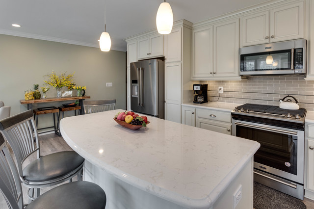 Fairfax, VA Traditional Kitchen Remodel by Reico Kitchen & Bath ...