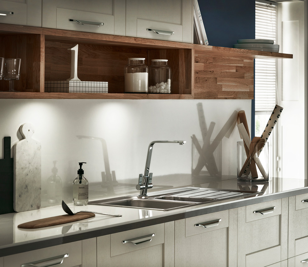 Fairford Dove Grey Shaker Style Kitchen - Traditional - Kitchen - Other ...