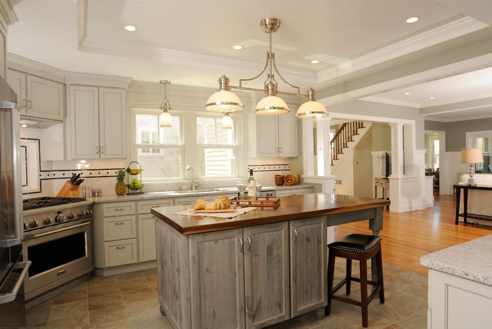 Falmouth Kitchen Featured in Southern New England Home Magazine - Beach ...