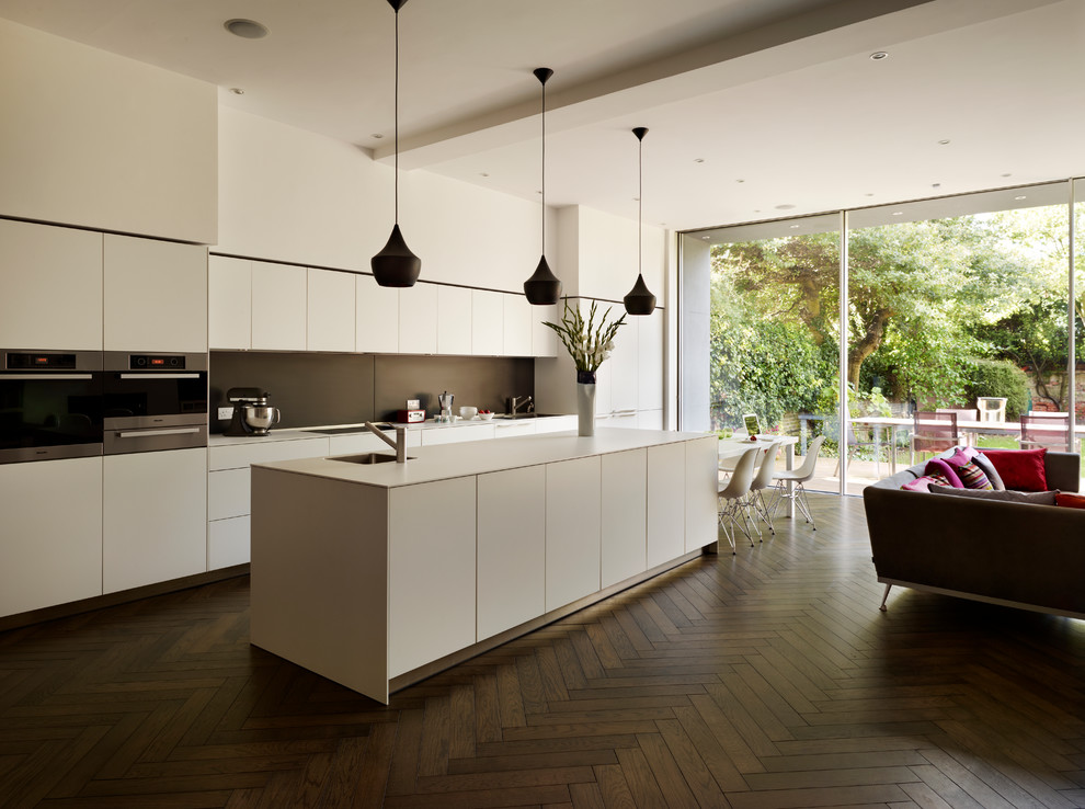 Family entertaining space - Contemporary - Kitchen - Cheshire - by ...