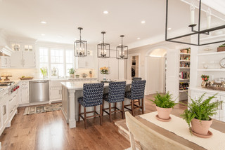 Family Friendly First Floor Remodel - Transitional - Kitchen ...