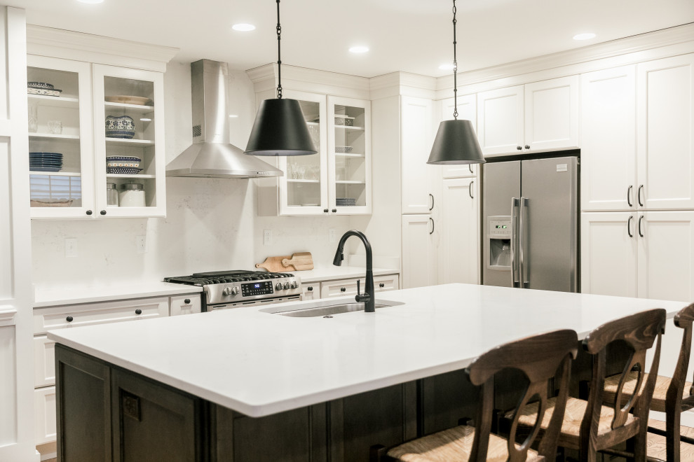 Family Friendly Update in Chevy Chase - Traditional - Kitchen - Other ...
