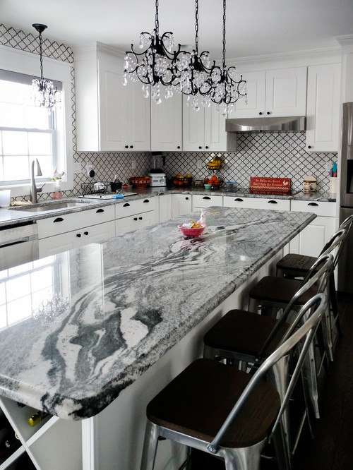 44+ ( Top ) Arabesque Tile - " Kitchen Backsplash " Design Ideas