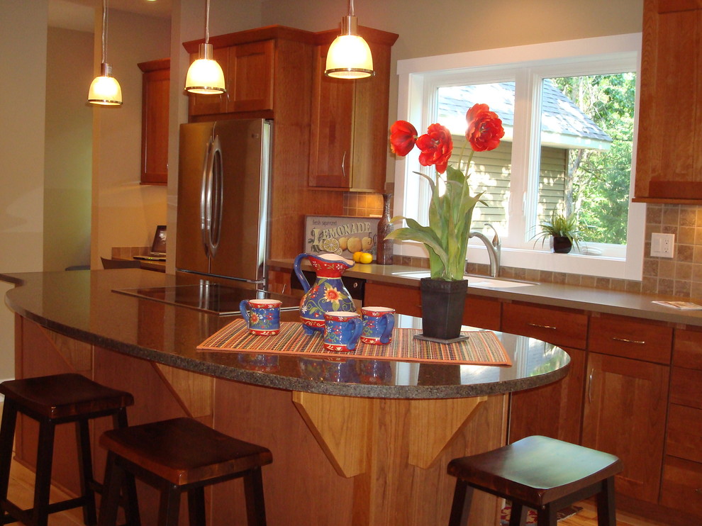 Family Two Story - Traditional - Kitchen - Grand Rapids - by Troxel ...