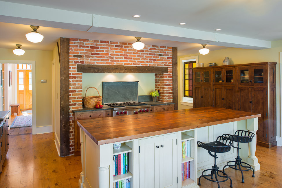 Farm House Restoration - Traditional - Kitchen - New York - by Tobias ...