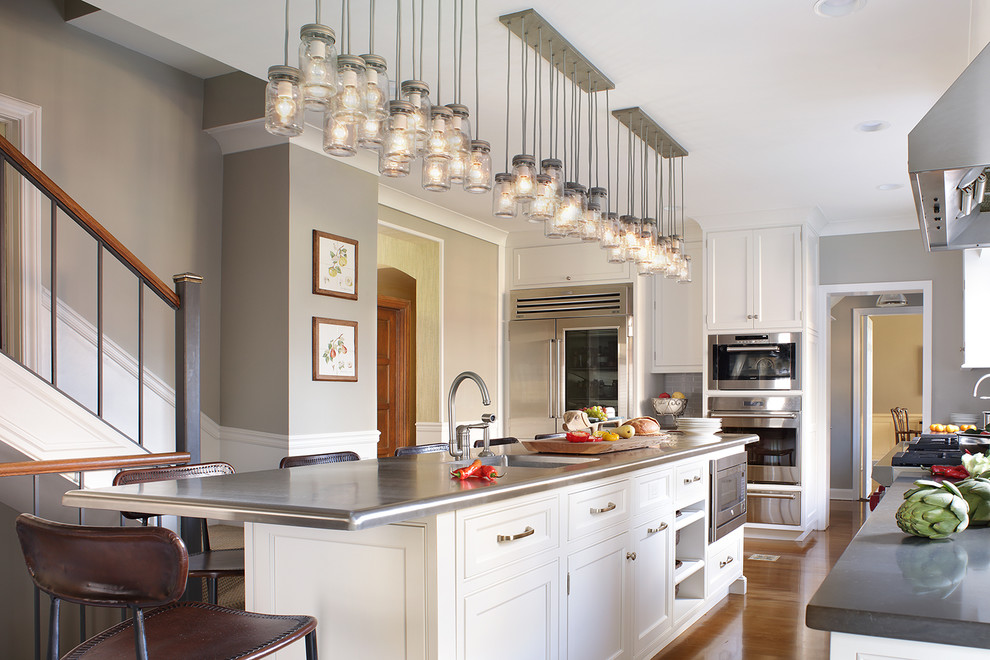 Farm Meets City Sleek - Transitional - Kitchen - New York - by Peter ...