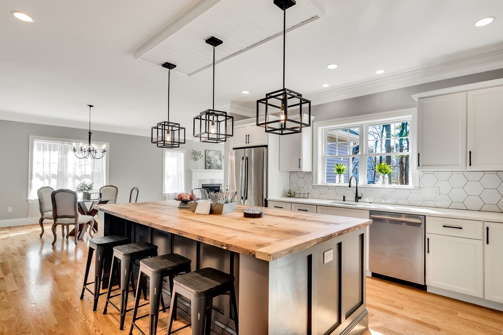 Farmhouse Inspiration - Farmhouse - Kitchen - Boston - by Pamko ...