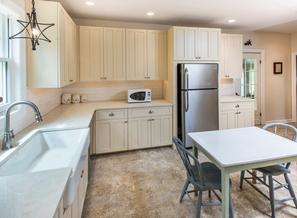 Farmhouse Kitchen Facelift - Farmhouse - Kitchen - Philadelphia - by ...