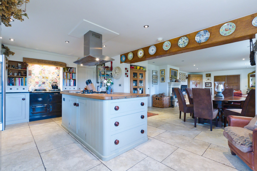 Farmhouse Renovation - Farmhouse - Kitchen - Manchester - by Amy ...