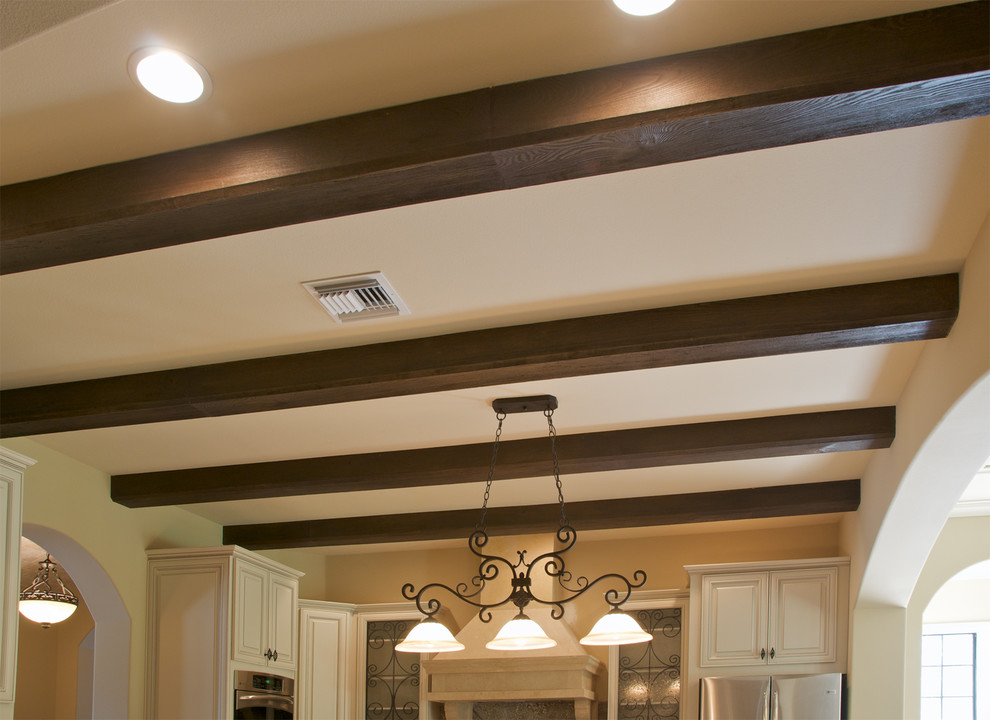 Faux Wood Beam Ceiling Designs - Traditional - Kitchen - Charlotte - by ...