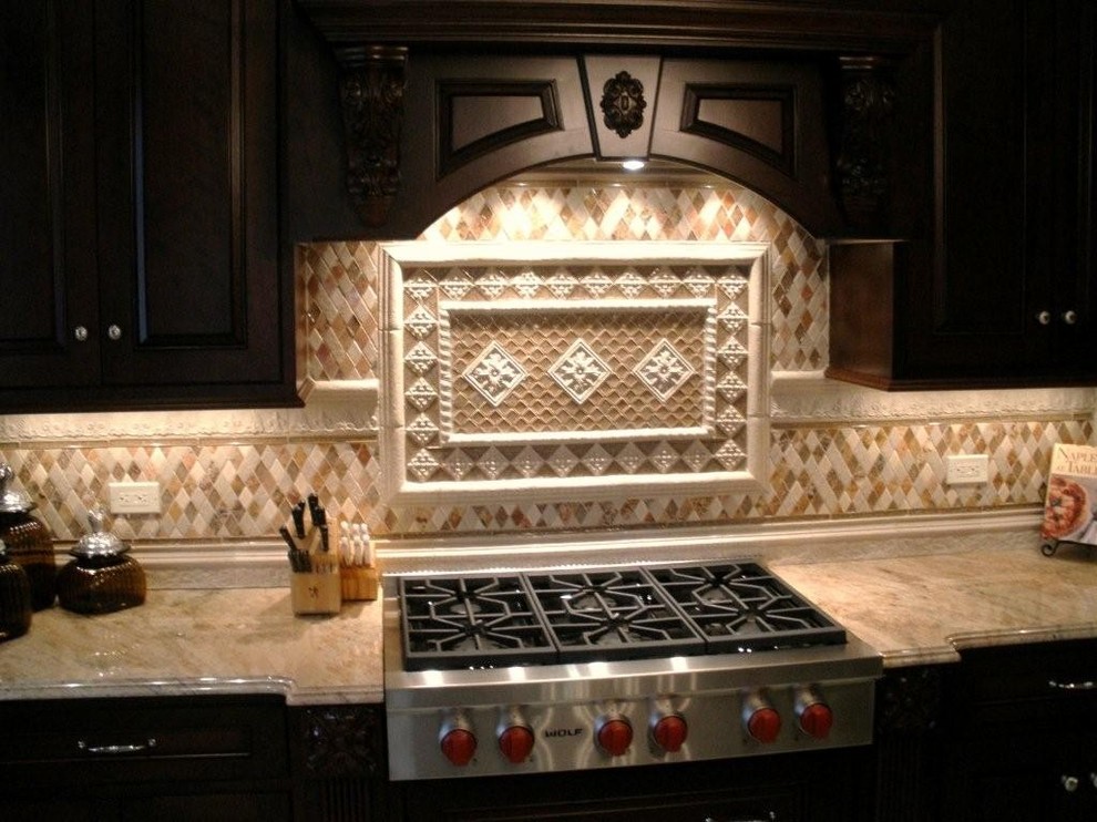 Feature Boxes - Traditional - Kitchen - New York - by Fiorano Tile ...