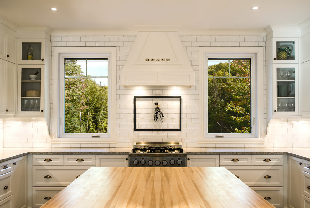 Fenêtre à battant - Casement windows - Farmhouse - Kitchen - Montreal ...