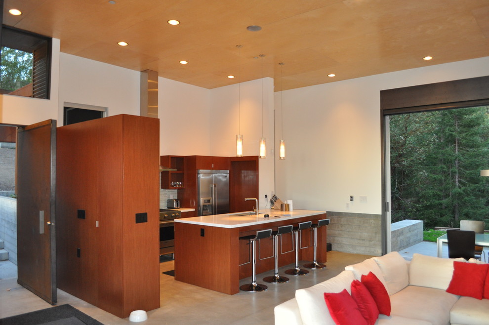 Fern Flat - Contemporary - Kitchen - San Francisco - by Fuse Architects ...
