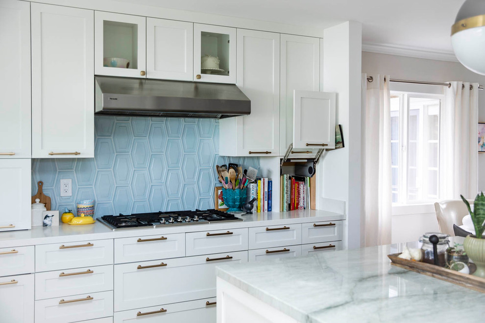 Fiorella Kitchen Transformation- Before and After - Transitional ...