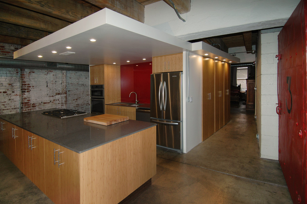 First Avenue Lofts - Kitchen - Industrial - Kitchen - Other - by Kevin ...