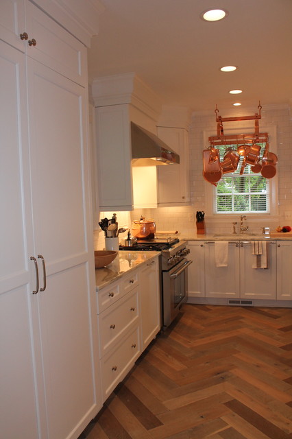 five points kitchen - classic, white, marble - Traditional - Kitchen ...