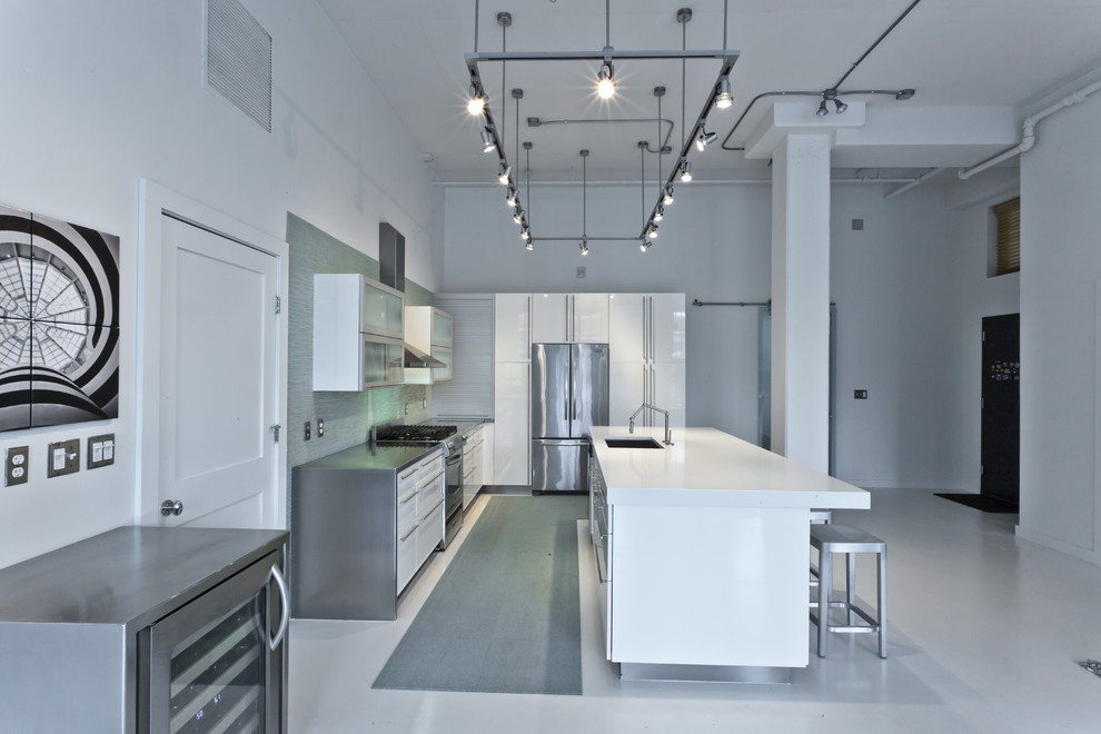 Flack Residence - Modern - Kitchen - Baltimore - by Canton Kitchens | Houzz