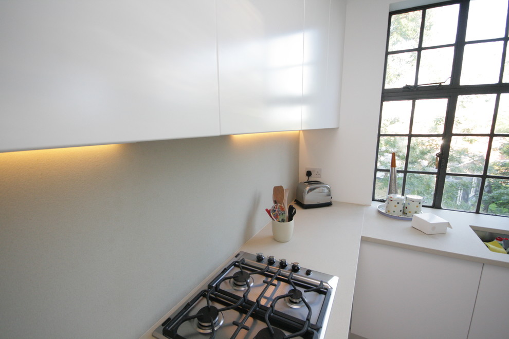 Flat renovation London - Contemporary - Kitchen - London - by Ajax ...