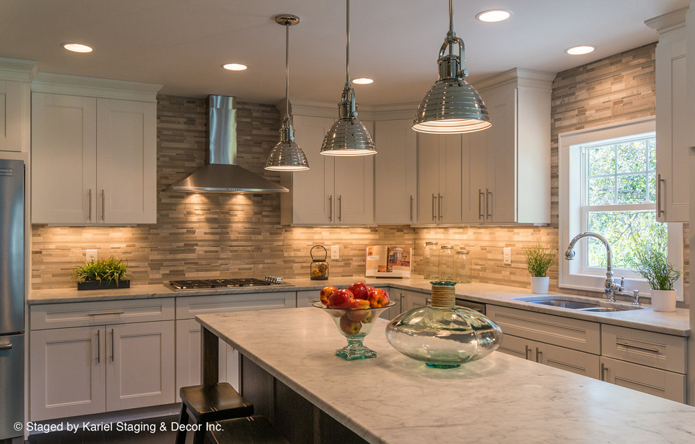Flippers - Transitional - Kitchen - Minneapolis - by Kariel Staging ...