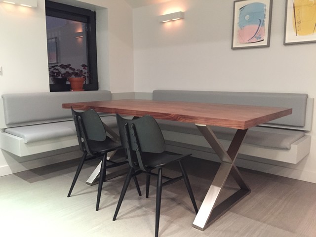 Floating bench seat - Contemporary - Dining Room - London - by ...