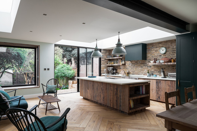 Floating Cube House - Contemporary - Kitchen - London - by TAS ...