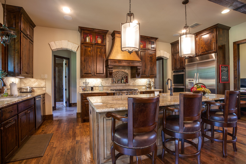 Florence - Rustic - Kitchen - Dallas - by Rustic Elegance Home Design ...