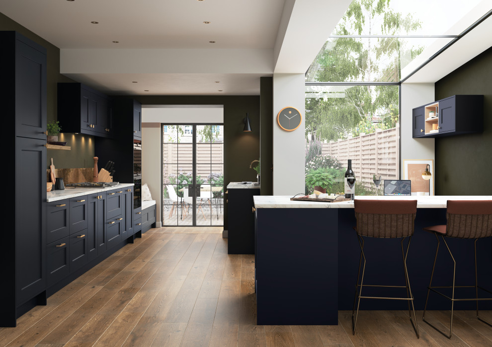 FLORENCE SLATE BLUE - Modern - Kitchen - Other - by Dunvara Design | Houzz