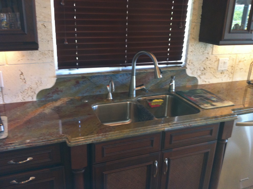 Florida Keys Custom Home2 - Traditional - Kitchen - Miami - by Corry's ...