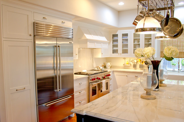 Flush Inset Kitchen in San Ramon, CA - Traditional - Kitchen - San ...
