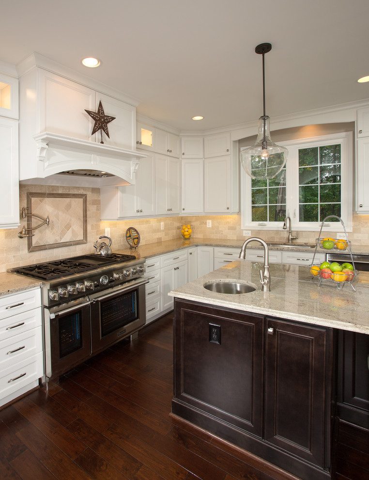 Focal Point of Family Gatherings, a Great Kitchen Remodel in Potomac ...