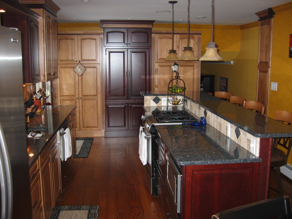 Formal Elegance Meets Warm and Cozy - Traditional - Kitchen - Detroit ...