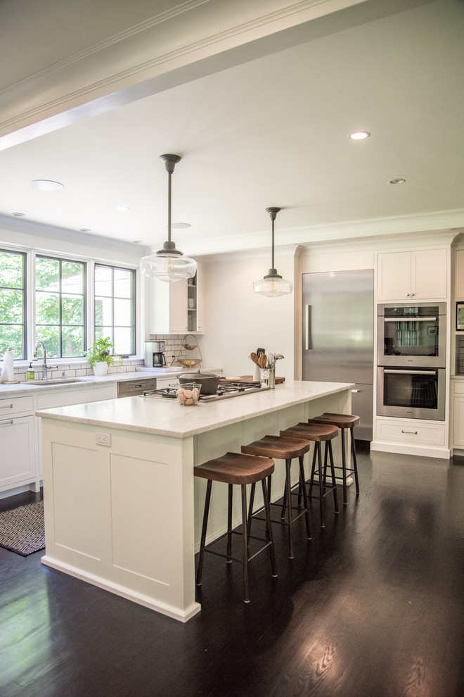 Formal Makeover - Transitional - Kitchen - New York - by Daniel ...