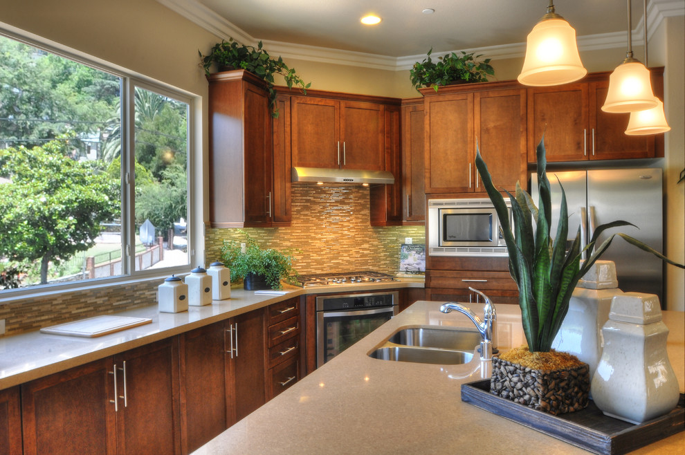 Frameless Cabinetry: Shaker Style Living Spaces - Transitional ...