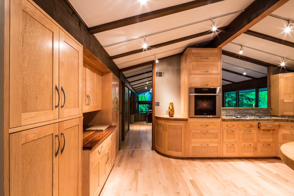 Frank Lloyd Wright Inspired House - Modern - Kitchen - Cincinnati - by ...
