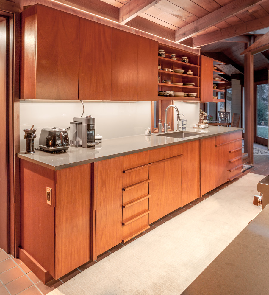 Frank Lloyd Wright Inspired Kitchen - Kitchen - Columbus - by Lewis ...