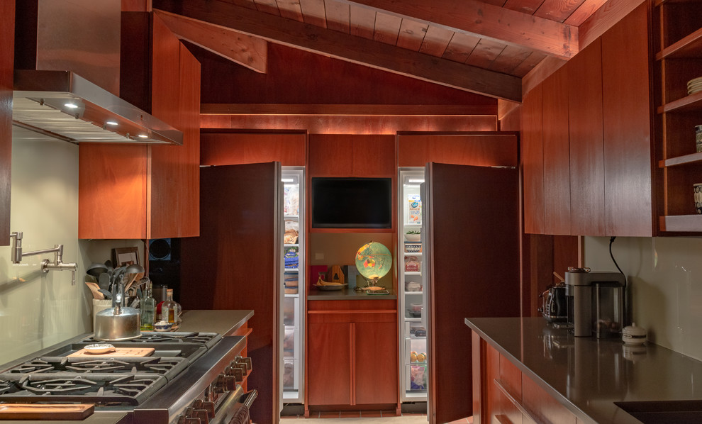 Frank Lloyd Wright Inspired Kitchen - Kitchen - Columbus - by Lewis ...