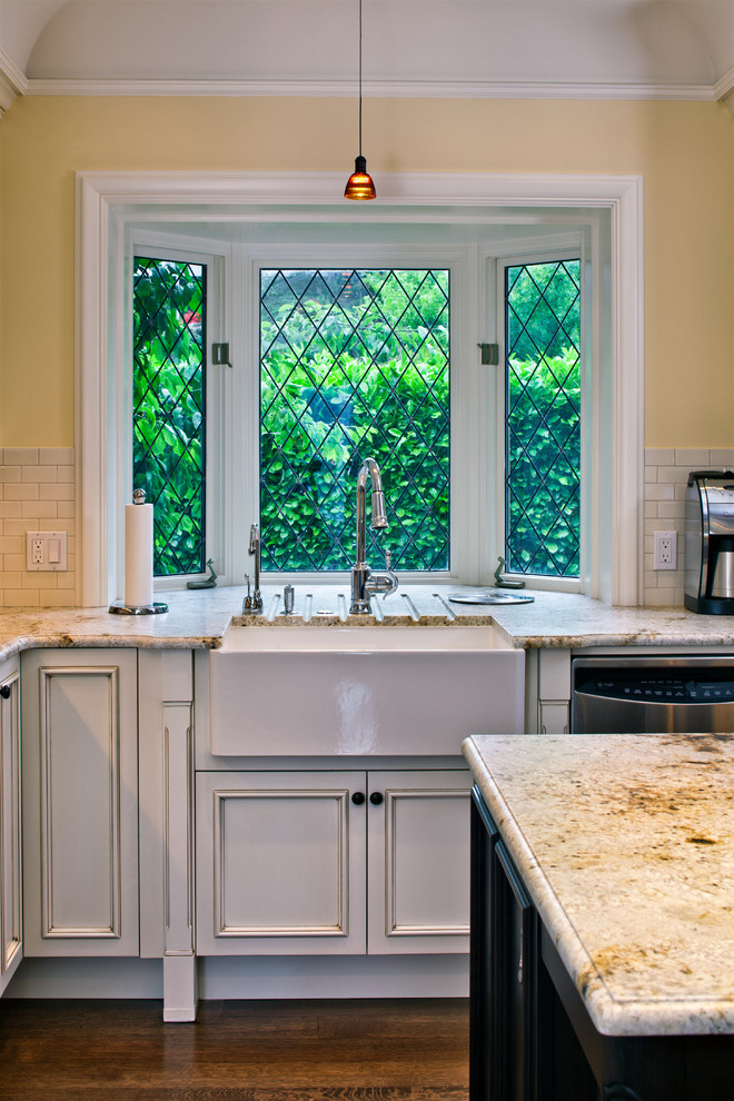 French Chateau - Traditional - Kitchen - Seattle - by Gaspar's ...