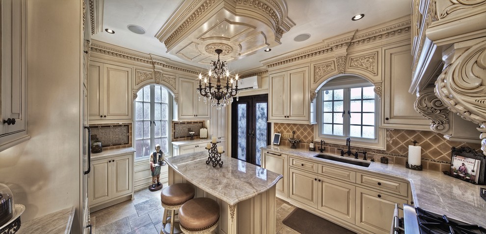 French Chateau Kitchen - Victorian - Kitchen - Philadelphia - by ...