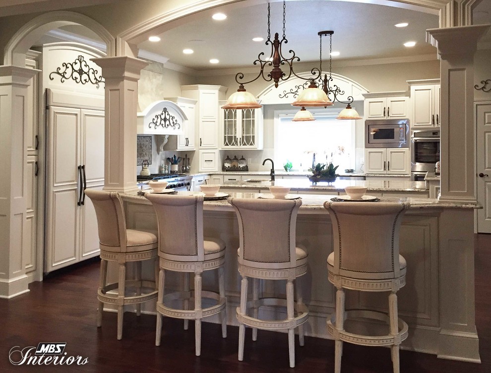 French Colonial Kitchen & Bath - Traditional - Kitchen - Other - by MBS ...