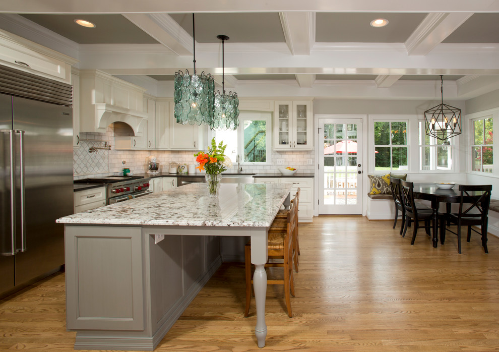 French Colonial Kitchen - Transitional - Kitchen - DC Metro - by Sun ...